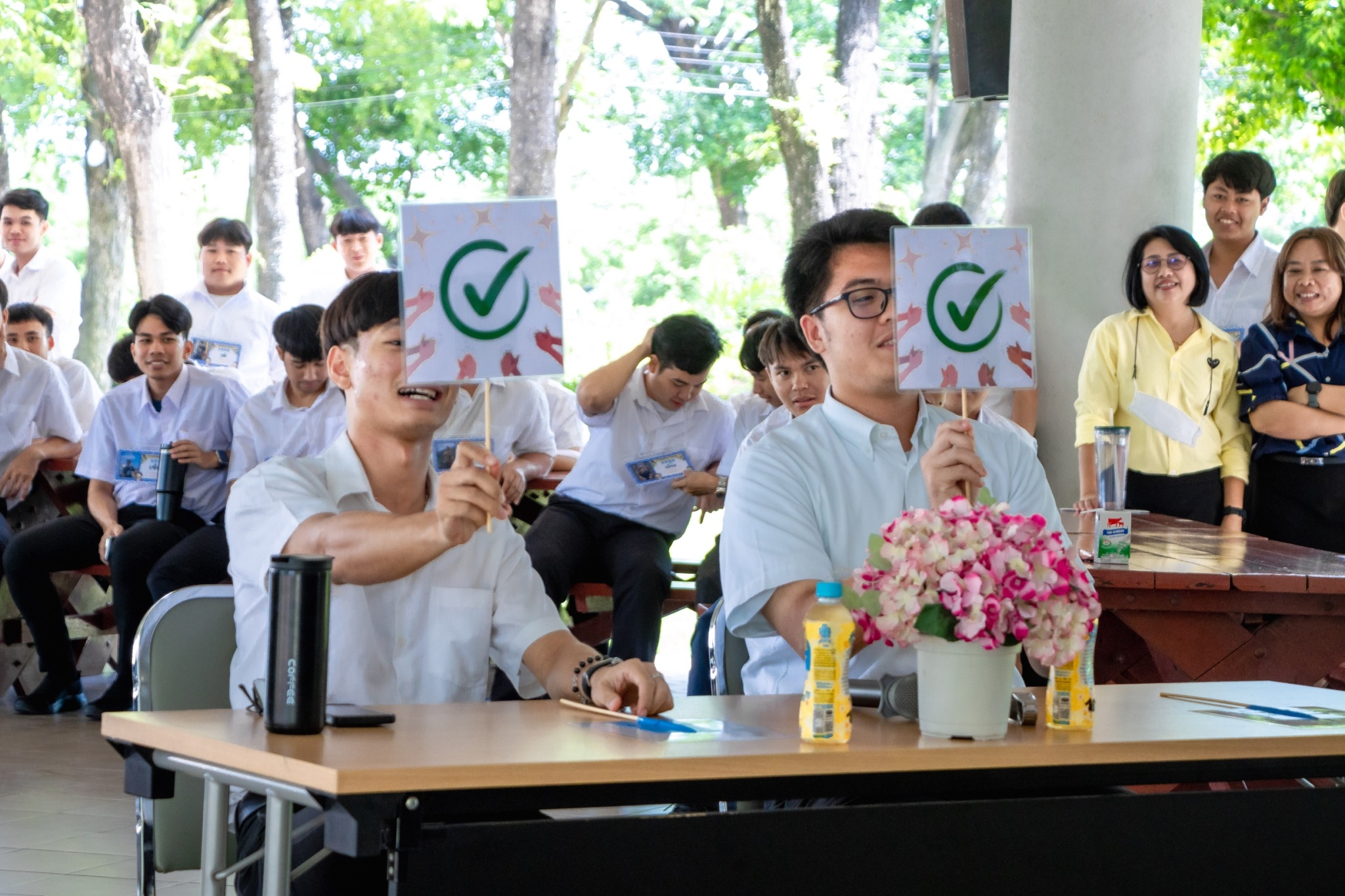 กิจกรรม “MARCH นี้สำคัญ พร่ำร้องทำนองเดียวกัน” - Saengtham College