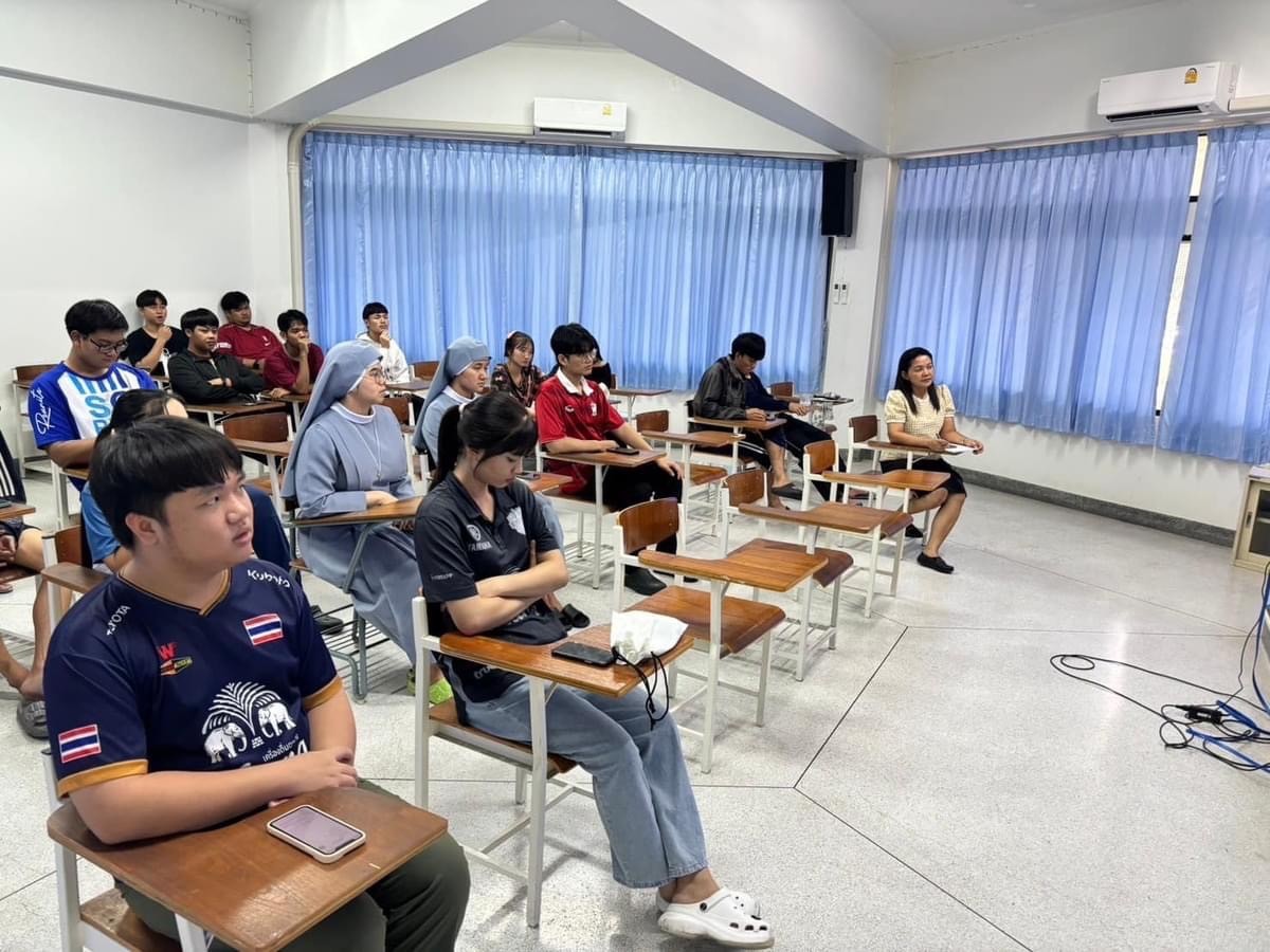 ประชุมโครงการ กิจกรรม ที่จะทำระหว่างอาจารย์และนักศึกษาสาขาวิชาคริสตศาสน ...