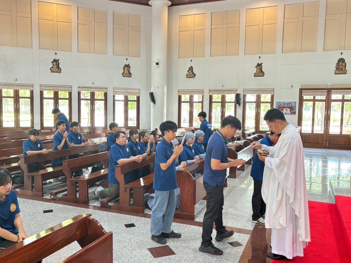 โครงการอบรมต่อเนื่องชีวิตจิตครูคำสอนครั้งที่ 1/2567 - Saengtham College