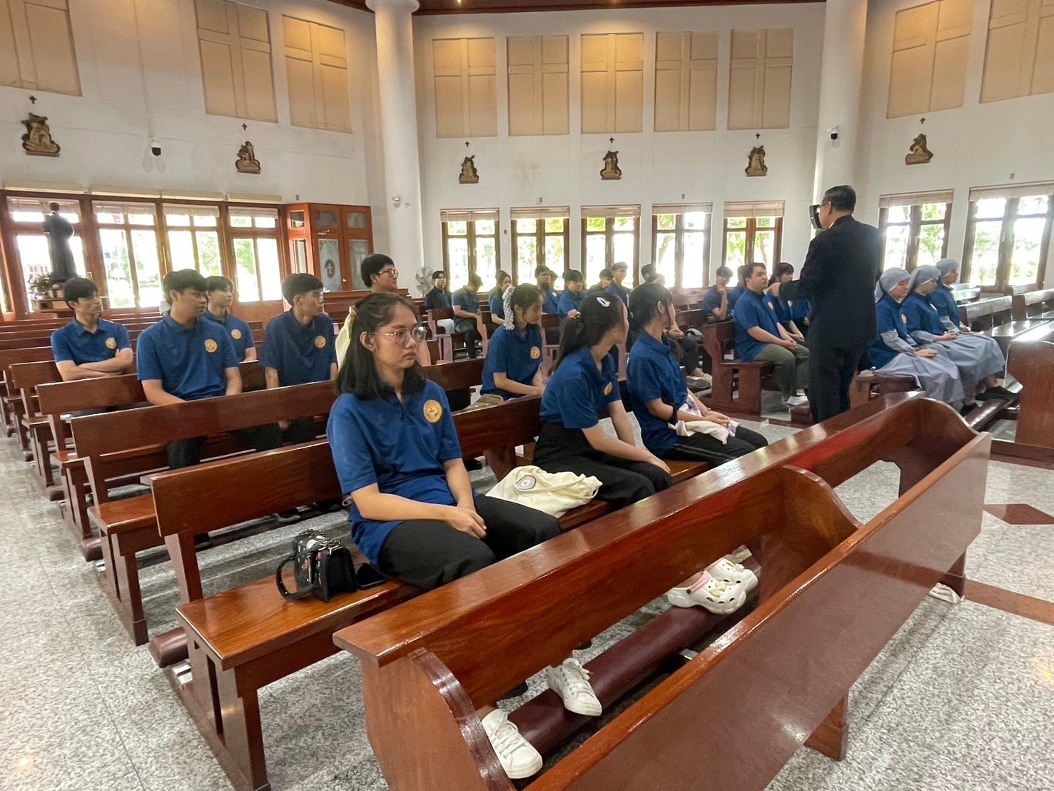 โครงการอบรมต่อเนื่องชีวิตจิตครูคำสอนครั้งที่ 1/2567 - Saengtham College